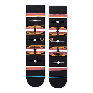 Stance Cloaked Crew Socks (Medium, Washed Black)