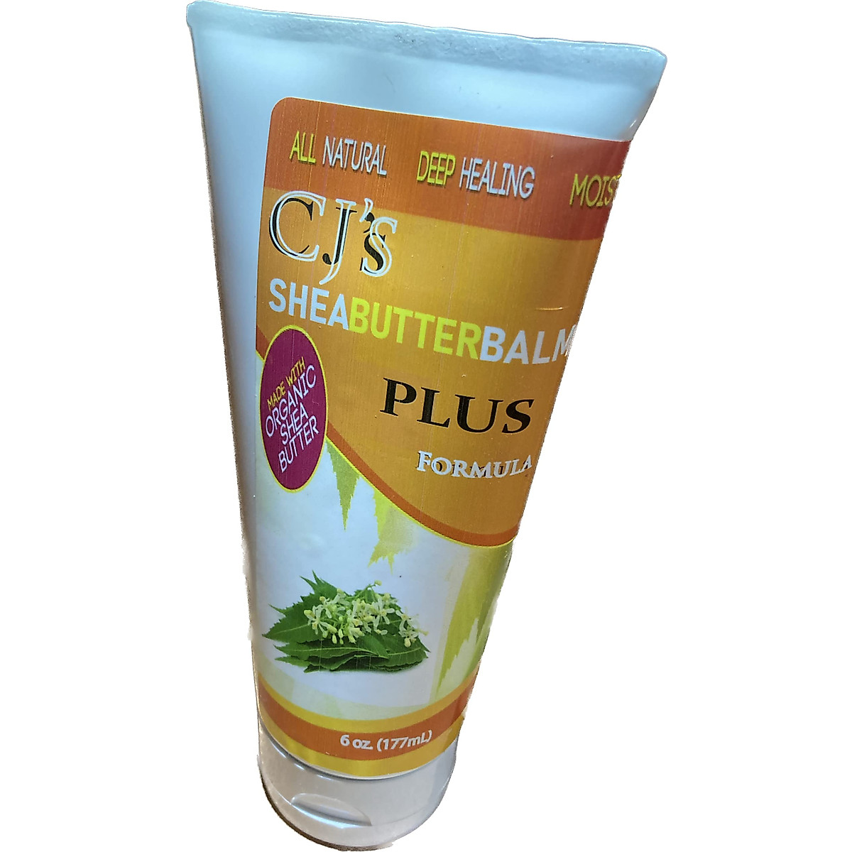 The Original CJ's BUTTer® All Natural Shea Butter Balm - PLUS Formula, 6 oz. Tube