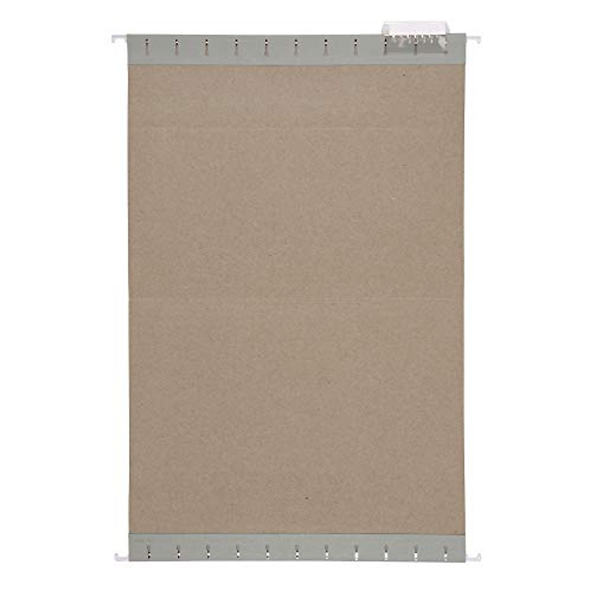 Amazon Basics Hanging File Folders, Letter Size, Gray, 25-Pack