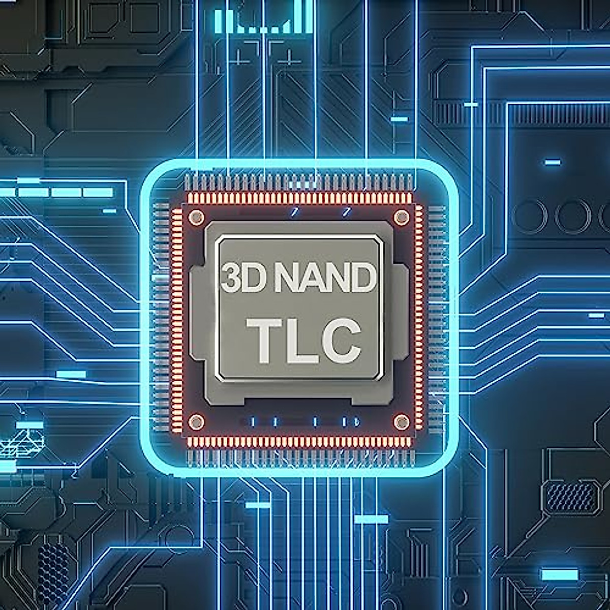 GAMERKING M.2 2260 SSD 1TB NGFF SATA III 6Gb/s 3D NAND TLC Internal Solid State Drive, B&M Key High Performance M.2 SSD for Desktop Laptop