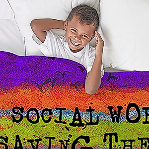 CafePress Social Worker Throw Blanket Super Soft Fleece Plush Throw Blanket, 60"x50"