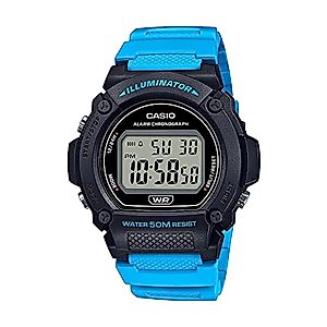 Casio W219H-2A2V Watch