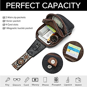 Trendy Crossbody Sling Bag for Women and Men - Fanny Pack, Chest Bag