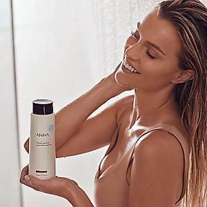 AHAVA Dead Sea Mineral Shampoo - Gentle Scalp-Friendly Shampoo for All Hair Types, Softens, Shines, Hydrates & Nourishes, Enriched with Exclusive Osmoter, Calendula & Aloe Vera, 13.5 Fl Oz