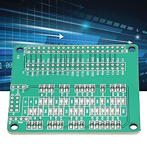 Adapter Board for Raspberry Pi, Test Board for Raspberry Pi IO Port Adapter Sensor Test Module Board for Test The Working Status