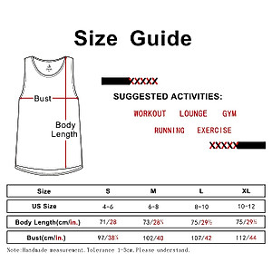 icyzone Workout Tank Tops for Men - Running Muscle Tank Exercise Gym Tops Athletic Shirts (Black Heather, Medium)