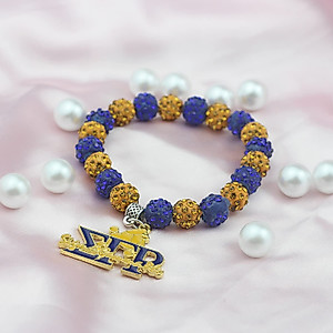Keeblon SGRho Sorority Paraphernalia Bracelet Brooch Pin 1922 Sorority Necklace Greek Sorority Gift for Women Sisterhood (1922 Bracelet)