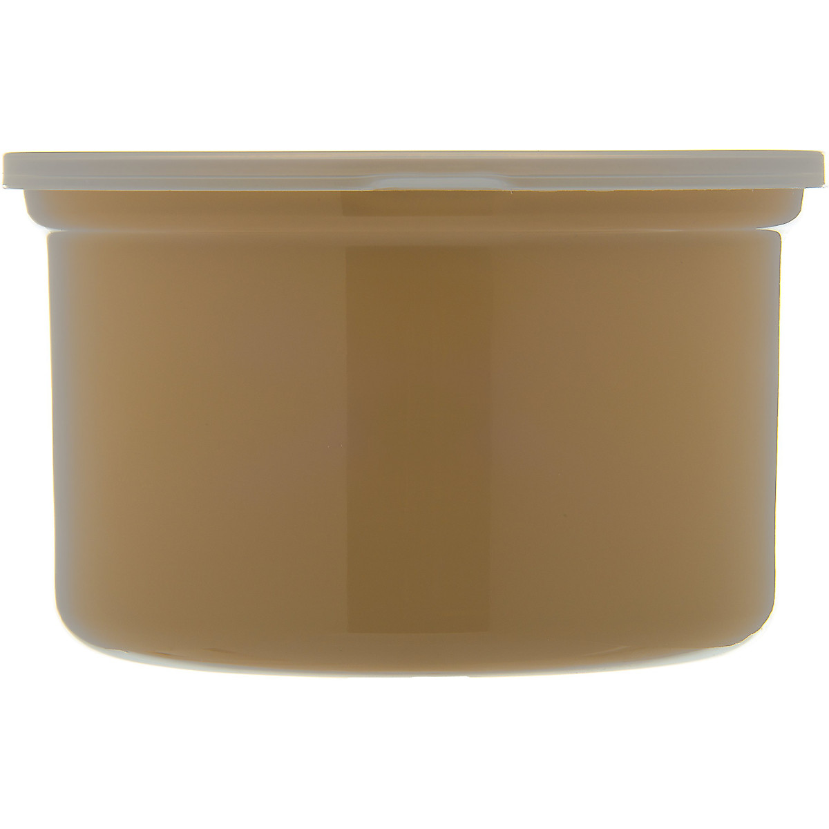 Carlisle FoodService Products Classic Round Storage Container Crock with Lid for Kitchen, Restaurants, Home, Plastic, 1.5 Quarts, Beige