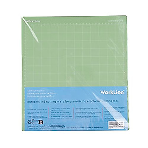 WORKLION Cutting Mat 12x12 for Cricut: Cricut Explore One/Air/Air 2/Maker Gridded Adhesive Non-Slip Durable Mat for Sewing Quilting and Arts & Crafts Projects - Cutting Mat Set(Variety)