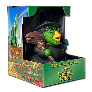 CelebriDucks - Wicked Witch - Floating Rubber Ducks - Collectible Bath Toy Gift for Kids & Adults of All Ages