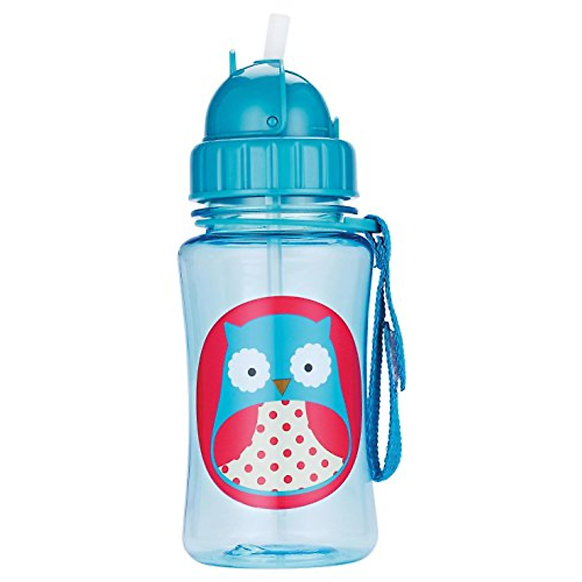 Skip Hop Toddler Sippy Cup with Straw, Zoo Straw Bottle, Owl