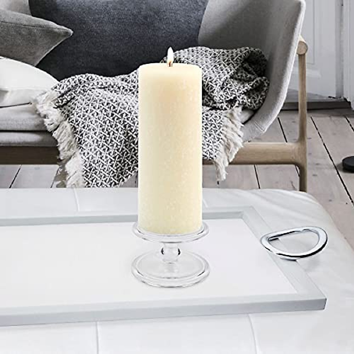 Root Candles Unscented Timberline Pillar Candle , 3 x 9-Inches, Buttercream
