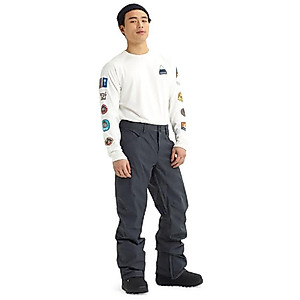 Burton Mens Covert Pant, Iron, Small