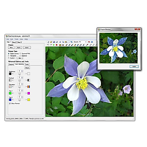 pbnArtist Advanced for Windows - Create Paint By Numbers, Cross Stitch and Coloring Pages from your Favorite Photographs
