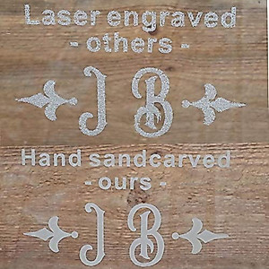 Personalized Pint Beer Glasses 2 x with Etched Vintage Text Logo Design, Set of 2