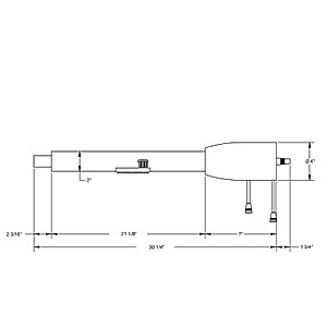 Universal GM 30-Inch Tilt Steering Column, Floor Shift, 5-Position Adjustable, Compatible with OE & Aftermarket Harnesses, 1969-1994 GM Specs, Includes Chrome Levers, Chrome