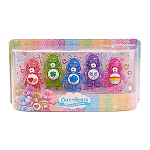 Just Play Care Bears Glitter Fun Figure Set (5 Pack)
