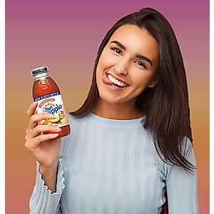 Diet Snapple Peach Tea, 16 fl oz (12 Plastic Bottles)