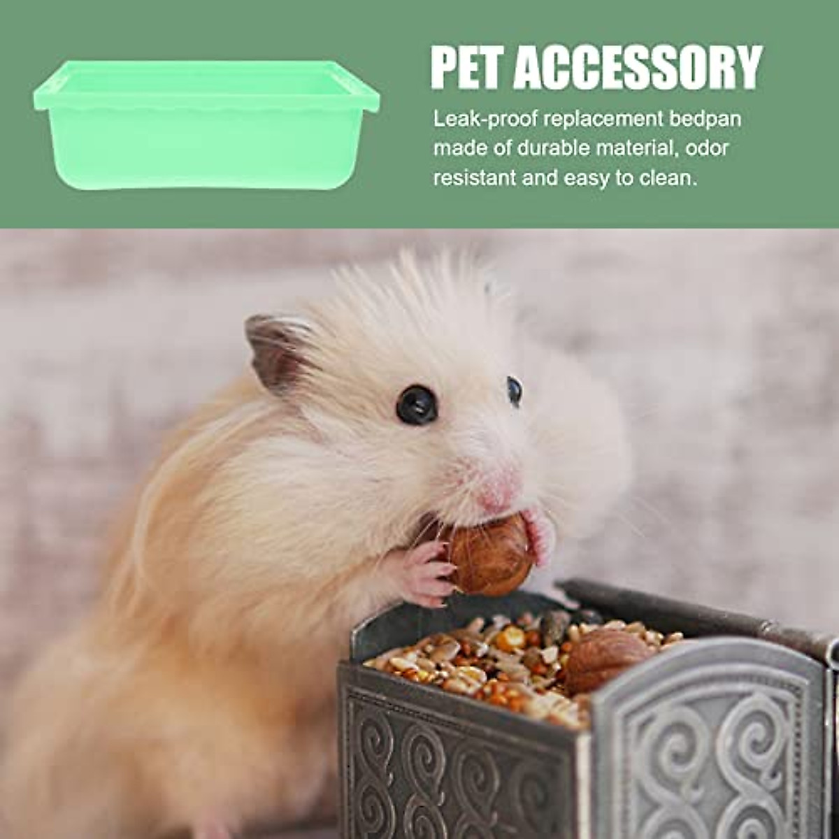 iplusmile Pans Nest Dogs Kennels Cage House Mice Crate Bedding Tray Crates Trainer Rabbits Small Animal Bottom Chinchillas Floor Replaceable Rat Habitats Cages Replacement Light Cat Gerbil
