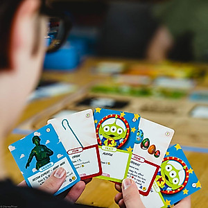 Disney Pixar Toy Story Cooperative Deck-Building Game | Family Board Game Featuring Characters and Artwork from Toy Story Movies and Short Films | Officially Licensed Disney Pixar Merchandise