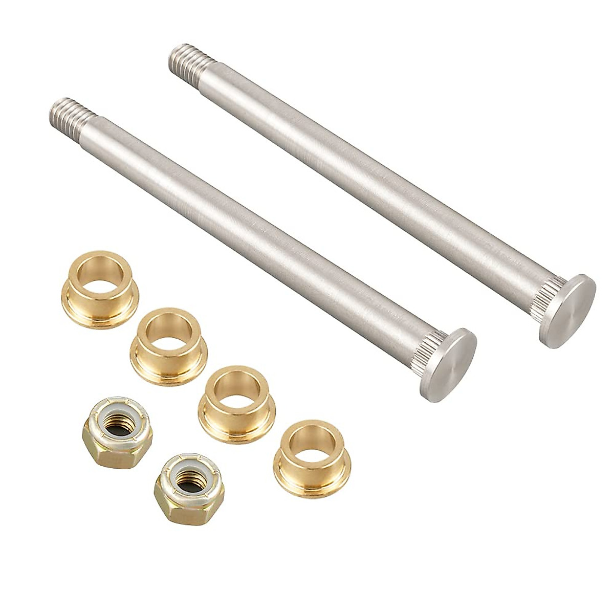 NICECNC Door Hinge Pin & Bushing Repair Kit Compatible with Ford Truck F100 F150 F250 F350 1973-1979, Bronco 1978-1979