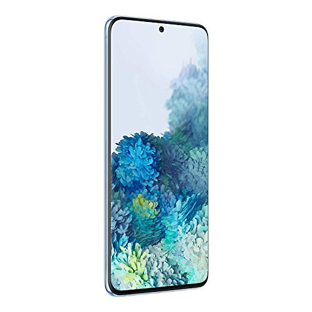 Straight Talk Samsung Galaxy S20 5G Cloud Blue 128Gb SM-G981ULBAXAA Sim Card Kit Plus an Installed LK Screen Protector and A Samsung Wireless Charging Pad Bundle