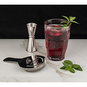 HIC Kitchen Cocktail Hawthorne Strainer, 6 Inch x 3.75 Inch, 18/8 Stainless Steel