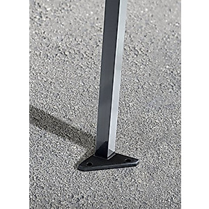 Quik Shade Go Hybrid 6' x 6' Sun Protection Pop-Up Compact and Lightweight 7' x 7' Base Slant Leg Backpack Canopy