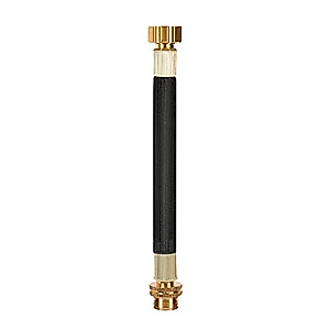 persevere 0.8ft Garden Hose Extension Flexible Water Hose Adapter Short Connector Hose with Integrated Spiral Tube for Hose Reel/RV/Dehumidifier