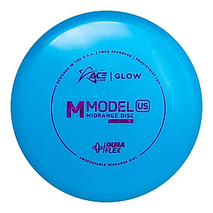 Prodigy Disc Ace Line Glow DuraFlex M Model US Midrange Golf Disc [Colors May Vary] - 177-180g