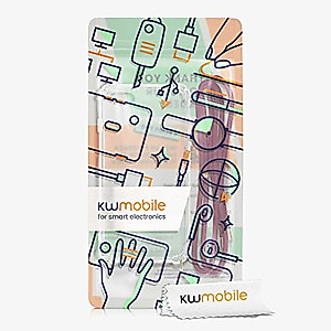 kwmobile Crossbody Case Compatible with Apple iPhone XR Case - Clear TPU Phone Cover w/Lanyard Cord Strap - Dark Red/Transparent