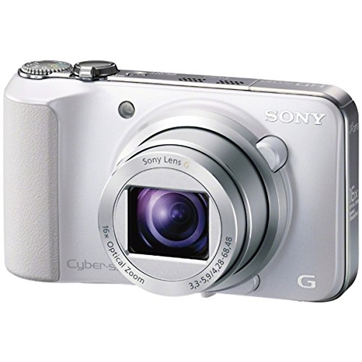 Sony Cyber-shot DSC-HX10V 18.2 MP Exmor R CMOS Digital Camera with 16x Optical Zoom and 3.0-inch LCD (White) (2012 Model)