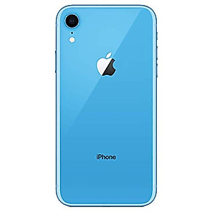 Apple iPhone XR (128GB, Blue) [Locked] + Carrier Subscription