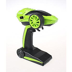 Click N' Play Remote Control Car 4WD Off Road Rock Crawler Vehicle 2.4 GHz, Green