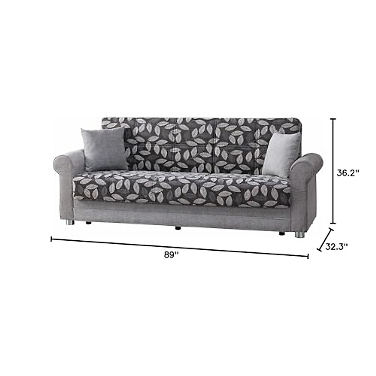 Sweet Home Stores Nature Sofa Bed, Sofabed, Beige