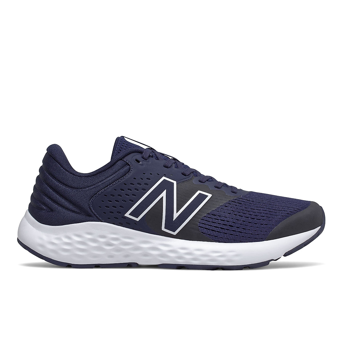 New Balance Men's 520 V7 Running Shoe, Navy/White, 8