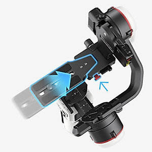 Zhiyun Crane M3 Combo Version 3-Axis Handheld Gimbal Stabilizer for Mirrorless Cameras Smartphone and Action Camera,Tripod Phone Clip Included