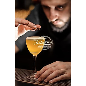 KITESSENSU Mixology Bar Kit with Stand | Complete 11-Piece Cocktail Shaker Set Bar Set for Inspired Drink Mixing Experience | Bartender Accessories for Home Bar Tools Set with Recipes Booklet