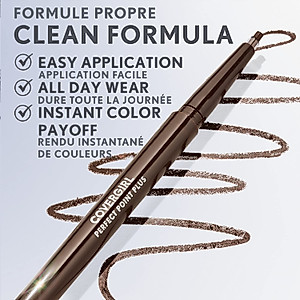 Covergirl Lash Blast Fusion Mascara, Very Black & Perfect Point Plus Eyeliner Pencil, Black Onyx