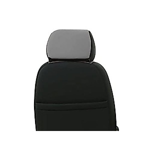 CarsCover Custom Fit 2009-2014 Ford F150 F250 F350 Pickup Truck Neoprene Car Front Seat Covers Gray & Black Sides Driver & Passenger Cover