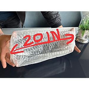 Disposable Bouffant Caps, 100 Pcs, 20 inches White Disposable Nonwoven Bouffant Caps Hair net Hair Sleeves with Swivel Side Headbands, Unisex, Perfect for Sleeping Hair Nets, Head Cover Food Service