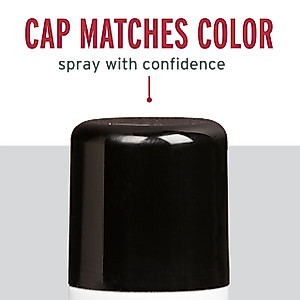 Rust-Oleum 334128 Stops Rust Turbo Spray Paint, 24 oz, Gloss Black