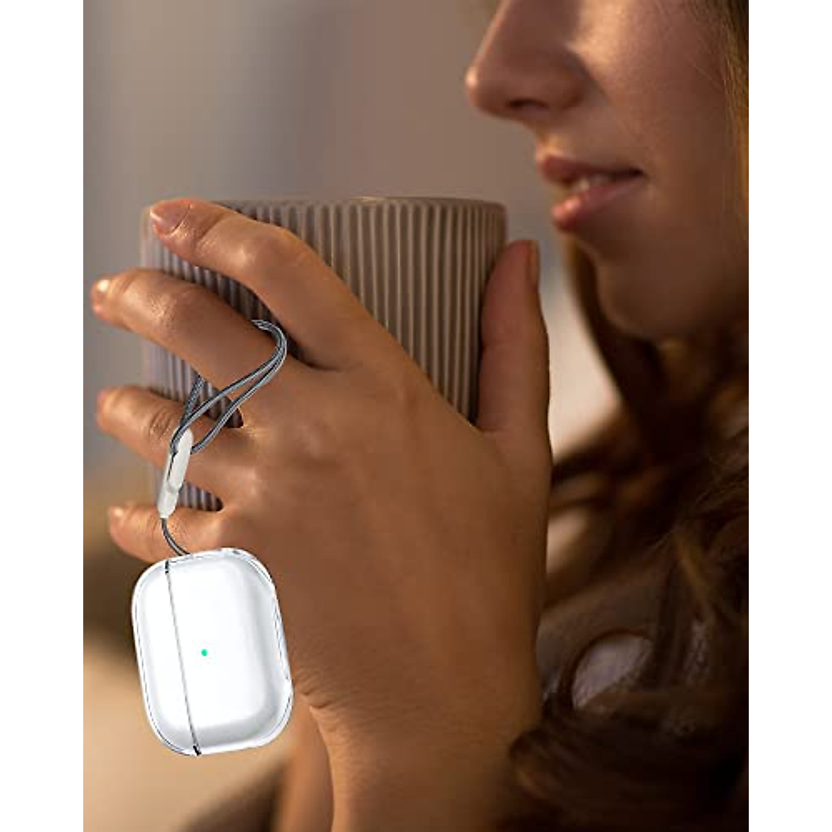 12in1 Clear AirPod Pro 2 Case Transparent Soft TPU Protective Cover Skin Accessories Set Kit, Crystal Case for Apple AirPod Pro 2nd Generation Clear Case Transparent w/Hand Strap New 2022