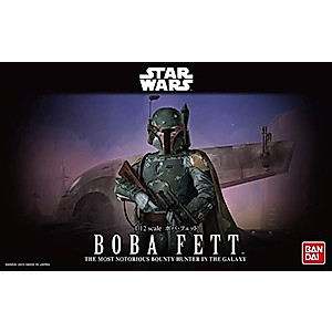 Bandai Hobby - Star Wars - Boba Fett, Bandai Spirits Hobby 1/12 Plastic Model Kit (10941)