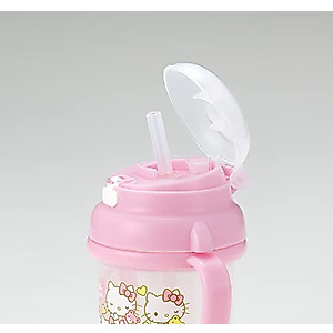 Hello Kitty 【Straw Mug】Baby Japan Import,200 Milliliter
