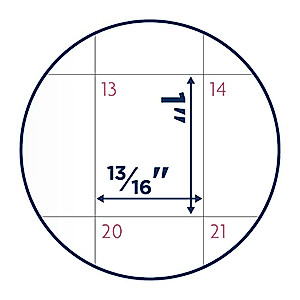 AT-A-GLANCE 2023-2025 Pocket Calendar, 2 Year, Monthly Academic Planner, 3-1/2" x 6", Pocket Size, BADGE Floral (1664F-021A)