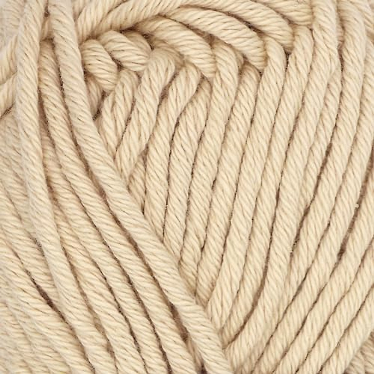 JubileeYarn Lacery Yarn - Chunky Cotton - 100g/Skein - Vanilla Cream - 2 Skeins
