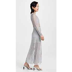 Significant Other Women's Adley Maxi Dress, Silver, 8