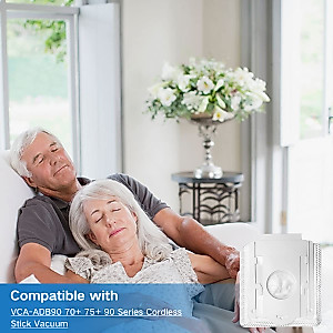 VACUSHOP Dust Bags Replacement for Samsung VCA-ADB90 70+ 75+ 90 Series Cordless Stick Vacuum Accessories Parts 6pcs