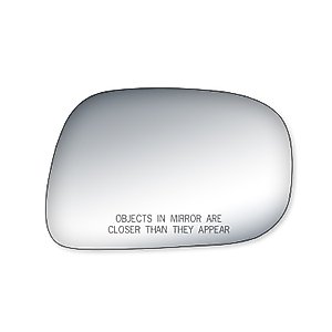 Fit System 90175 Passenger Side Mirror Glass, Toyota Camry Sedan, US Built
